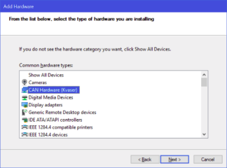怎样使用Kvaser虚拟设备与通道和总线|Kvaser Drivers驱动生成的虚拟设备