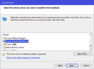 怎样使用Kvaser虚拟设备与通道和总线|Kvaser Drivers驱动生成的虚拟设备